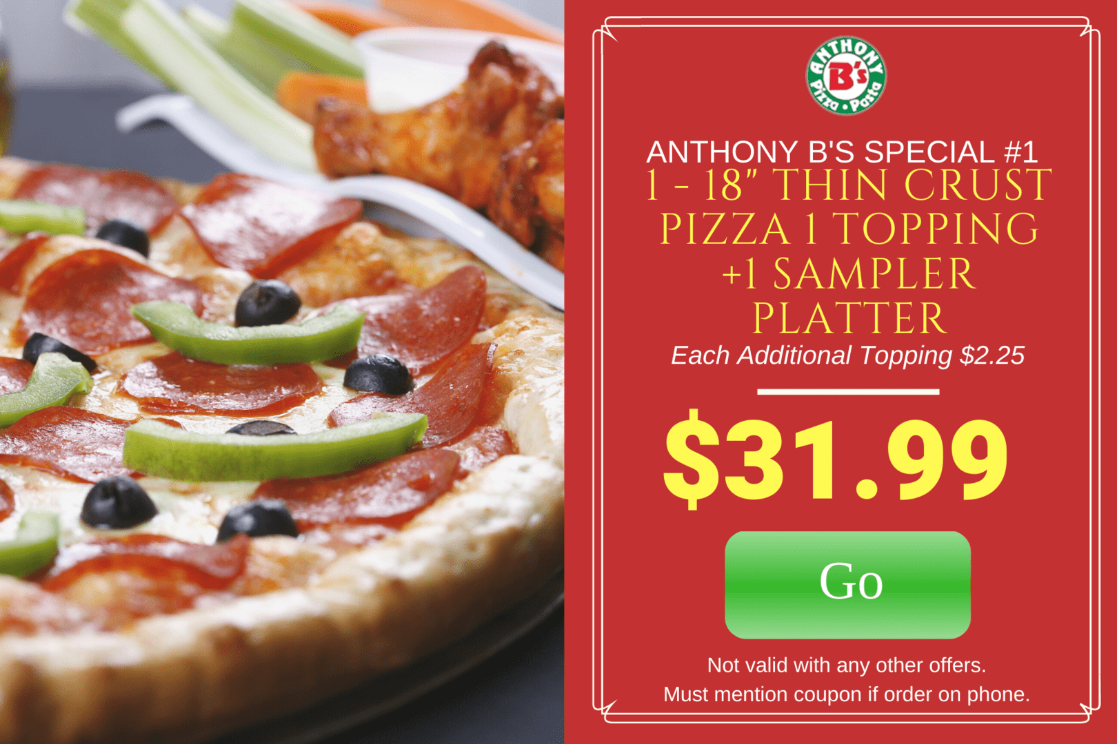 Home | Anthony B's Pizza in Melrose Park, IL
